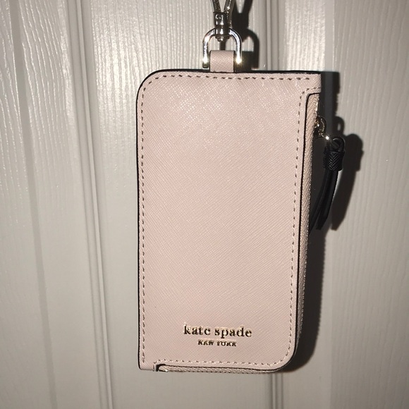 kate spade | Accessories | Nwt Kate Spade Card Case Lanyard | Poshmark
